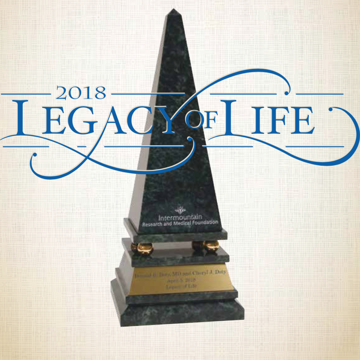 Four Utahns Honored for their Work to Improve Health Legacy of Life ...